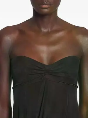 LANVIN Draped Strapless Dress