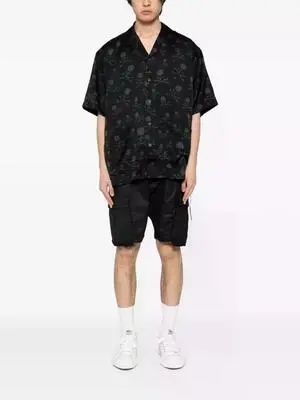 MASTERMIND WORLD All-over Graphic Print Shirt - Black