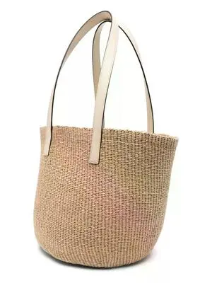 Chloé Large Horse Medal Tote Bag - Neutrals