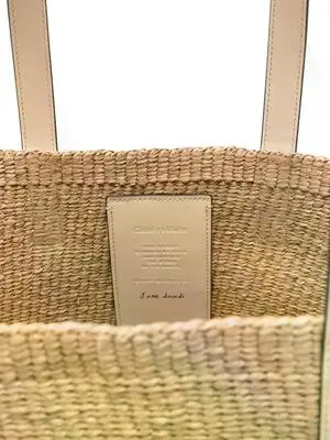 Chloé Large Horse Medal Tote Bag - Neutrals
