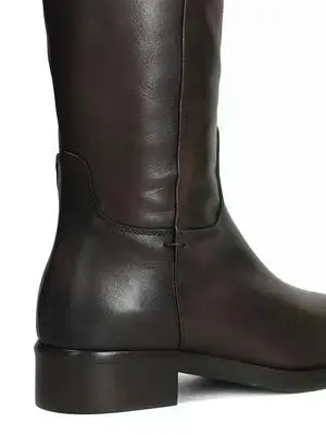 JULIE DEE Leather Boots
