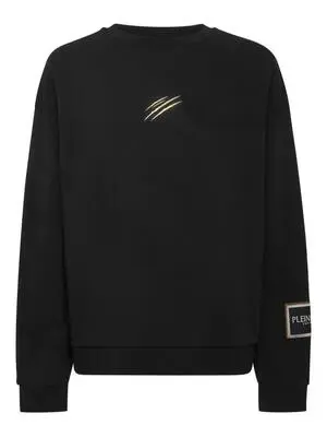 PLEIN SPORT Label Sweatshirt - Black