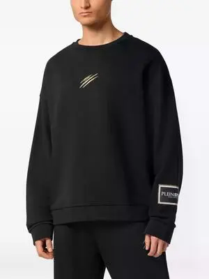 PLEIN SPORT Label Sweatshirt - Black