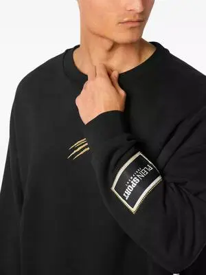 PLEIN SPORT Label Sweatshirt - Black