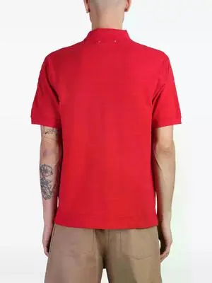 GOLDEN GOOSE Logo Polo Shirt - Red