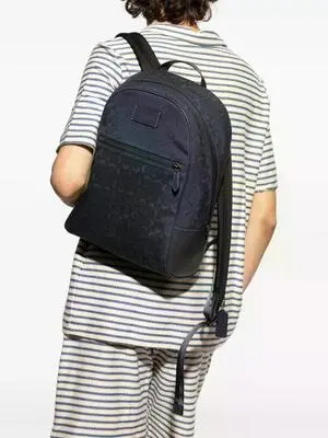 COACH Theo Monogrammed Backpack - Blue