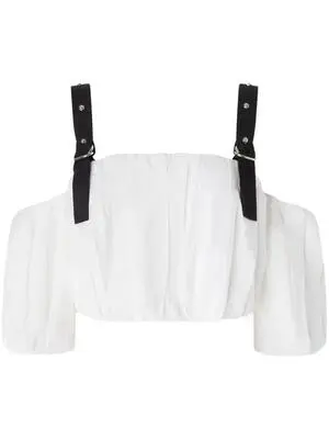 Pinko Adjustable Cropped Top