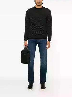 Emporio Armani Textured Sweater