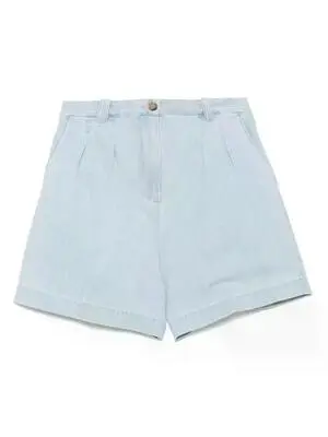A.p.c. Button Detailed Shorts For Women