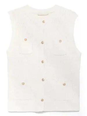 Vanessa Bruno Elisabeth Gilet - Neutrals