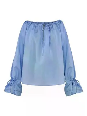 Sleeper Cha-cha Lounge Blouse - Blue