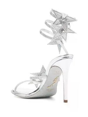 Rene Caovilla 100mm Rhinestone-embellished Sandals