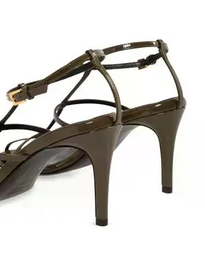 Khaite Cage Heeled Sandals