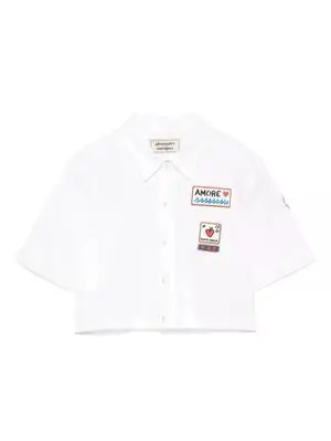 ALESSANDRO ENRIQUEZ Patch-detailed Shirt