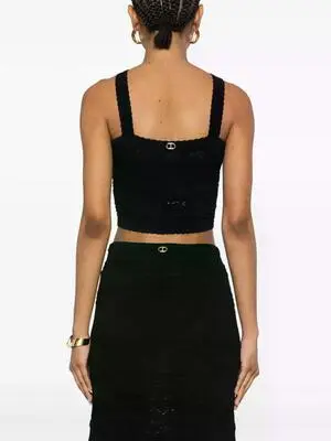 TWINSET Ribbed Knit Top
