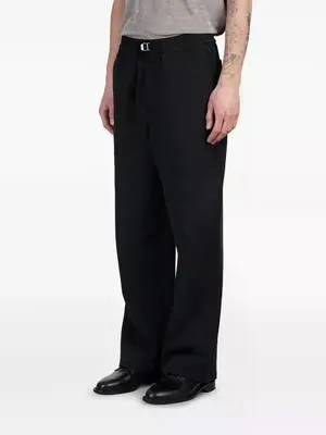 Ami Logo-buckled Trousers