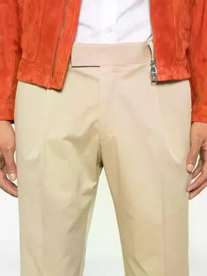 Karl Lagerfeld Pleated Trousers - Neutrals