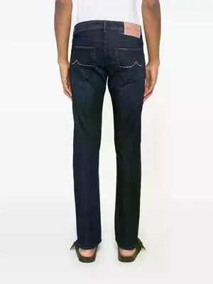Jacob Cohen Straight Leg Jeans - Blue