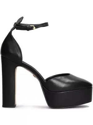ANDREA CARRANO 120mm Leather Platform Pumps