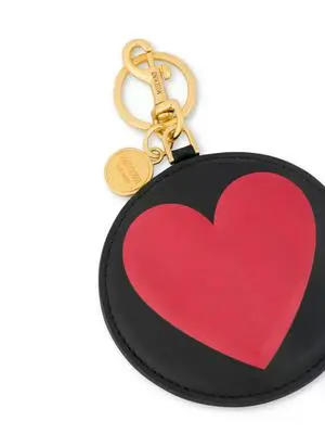 Moschino Heart-print Keyring