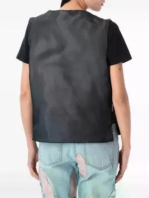WHO DECIDES WAR Bullet Point Vest - Black