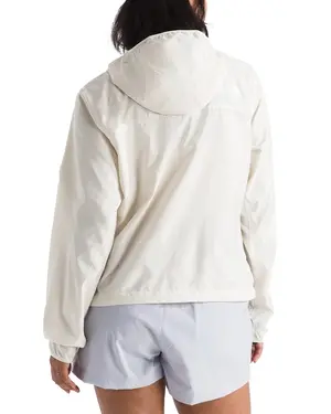 The North Face Cyclone Hooded Windbreaker - White Dune
