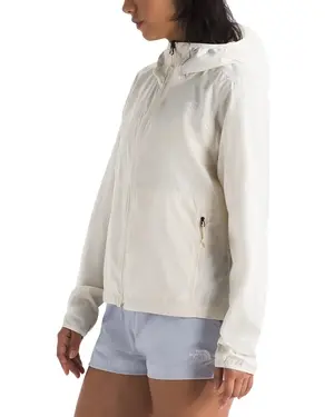 The North Face Cyclone Hooded Windbreaker - White Dune