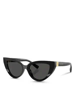 Dolce & Gabbana Dg4497 Cat Eye Sunglasses - Black