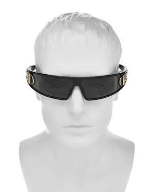 Dior Verydior M1u Sunglasses, 91mm - Black/smoke