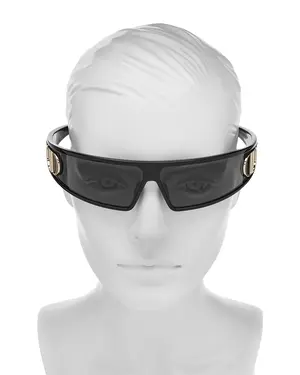 Dior Verydior M1u Sunglasses, 91mm - Black/smoke