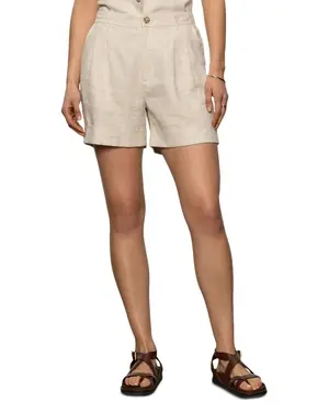 Sanctuary Caravan Linen Cuffed Shorts