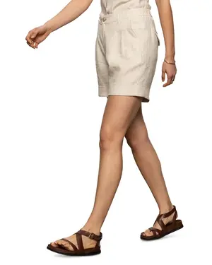 Sanctuary Caravan Linen Cuffed Shorts
