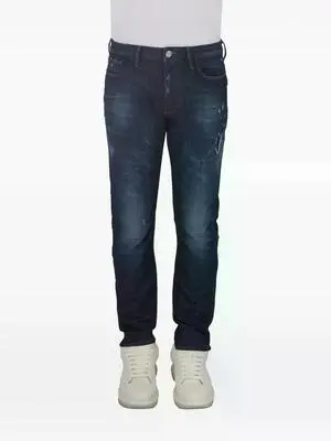 Emporio Armani Straight-leg Jeans - Blue