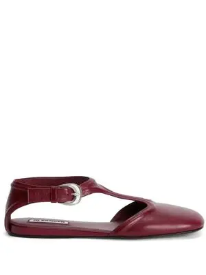 Jil Sander Strappy Flats For Women