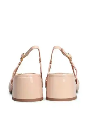 BIBI LOU 50mm Patty Pumps - Neutrals