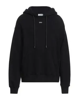 OFF-WHITE™ Brand Logo French Terry Hoodie