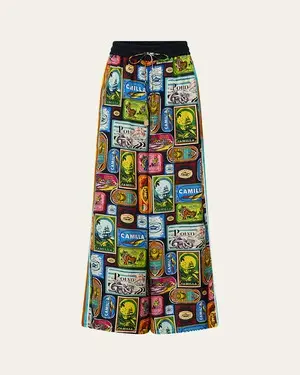 Camilla Straight-leg Pants