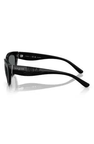 VOGUE 54mm Polarized Cat Eye Sunglasses