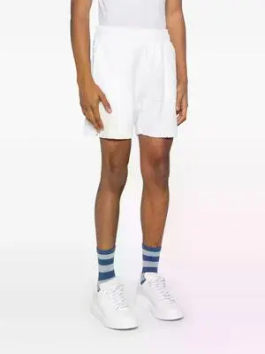 Casablanca Striped Towelling Tennis Shorts