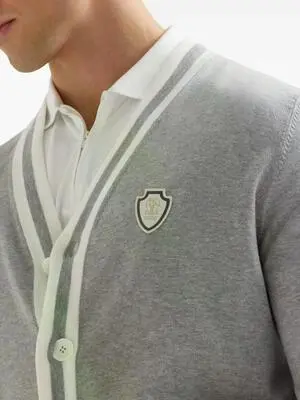 Brunello Cucinelli Cotton Cardigan - Grey