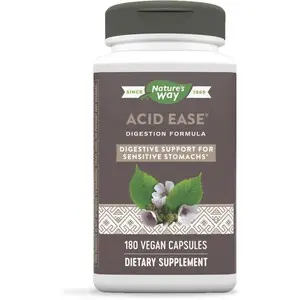 NATURE'S WAY Acid-ease 180 Capsules - One-color