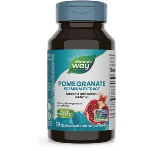 NATURE'S WAY Pomegranate Standardized 60 Capsules - One-color