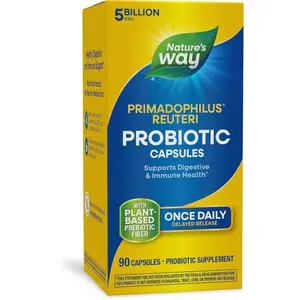 NATURE'S WAY Primadophilus Reuteri 90 Capsules - One-color