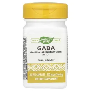 NATURE'S WAY Gaba 60 Capsules - One-color