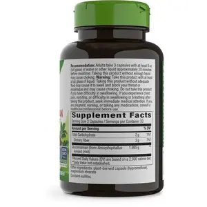 NATURE'S WAY Glucomannan 100 Capsules