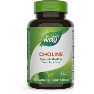 NATURE'S WAY Choline 100 Tablets - One-color