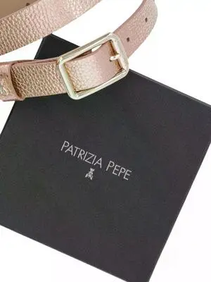 Patrizia Pepe Metallic Finish Belt