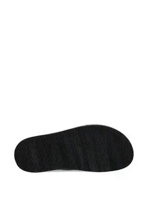 Paul & Shark Leather Slides - Black