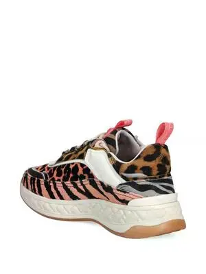 Kurt Geiger Leopard-print Sneakers