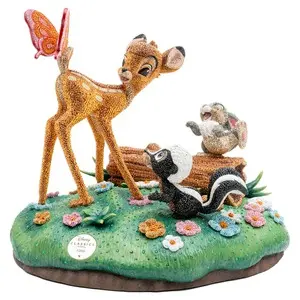 SWAROVSKI Disney Classics Bambi And Friends Figurine - Brown